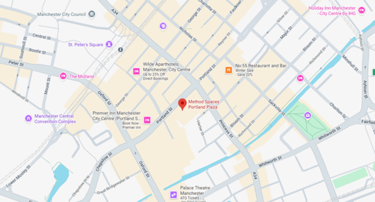 Book a Tour | Portland Plaza Serviced Offices Manchester – Method Spaces